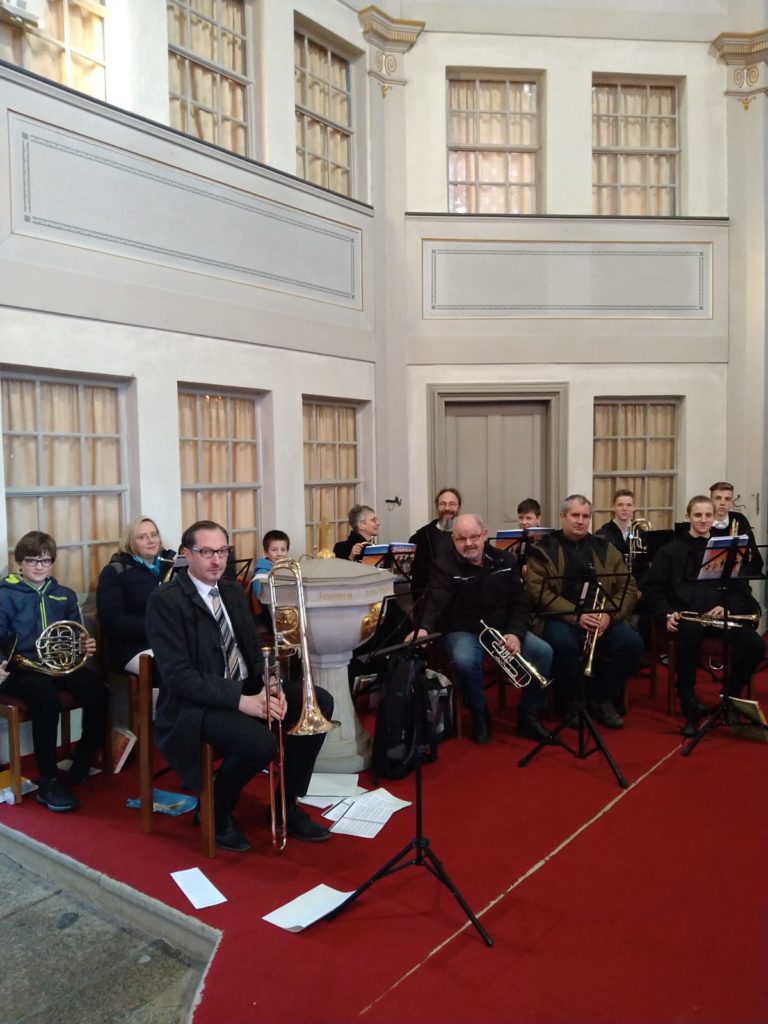 Ev.-Luth. Kirchgemeinde Oßling | Posaunenchor